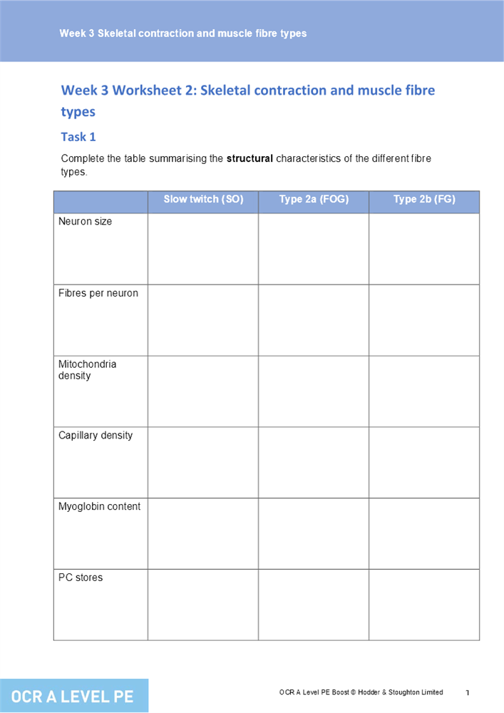 Week 3 Worksheet 2 | Boost