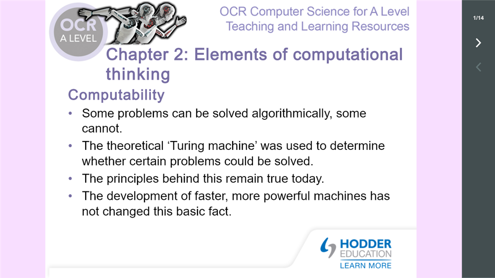 Chapter 2 Summary presentation: Elements of computational thinking | Boost